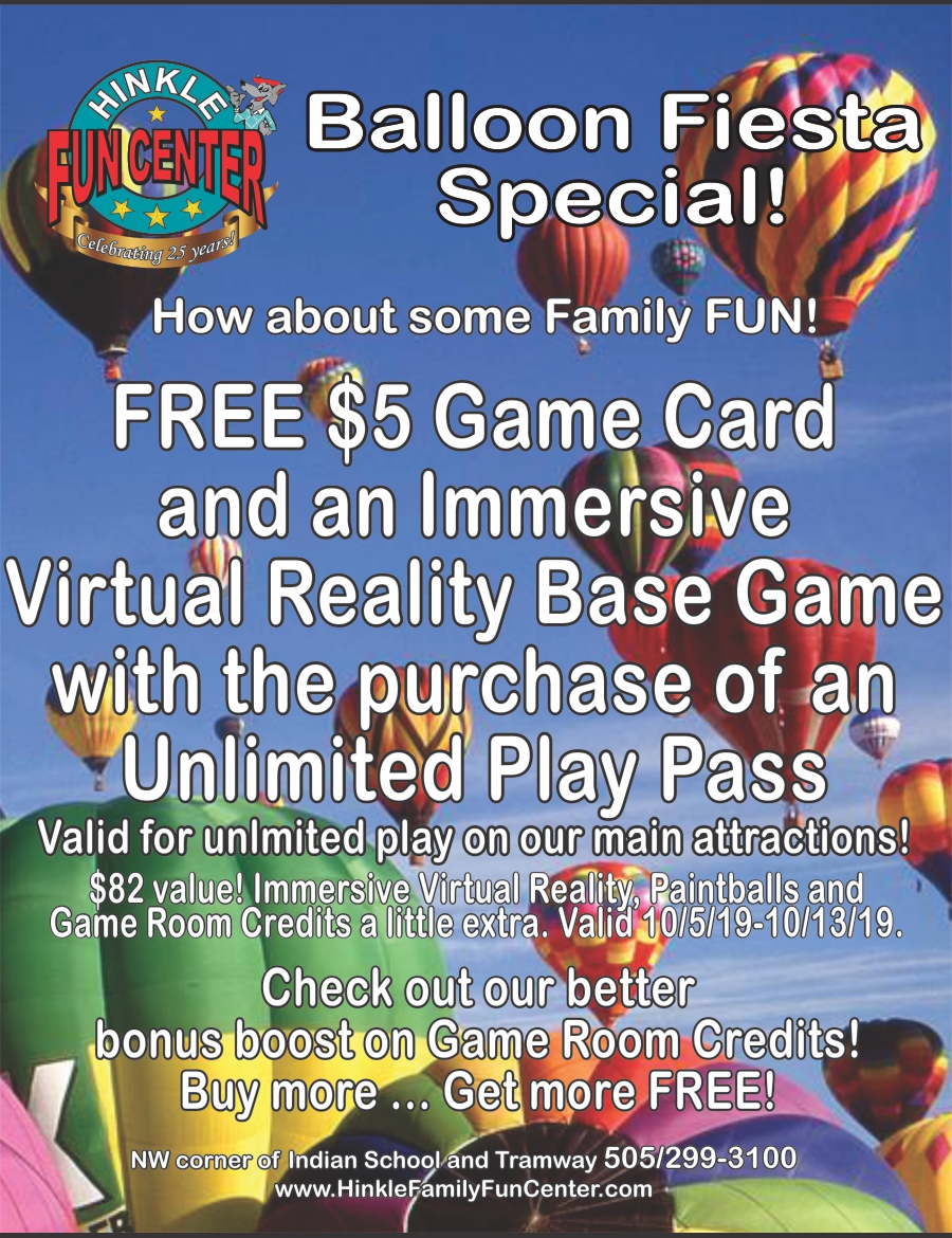 balloon web | Hinkle Fun Center