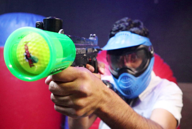 Bazooka Ball | Hinkle Fun Center