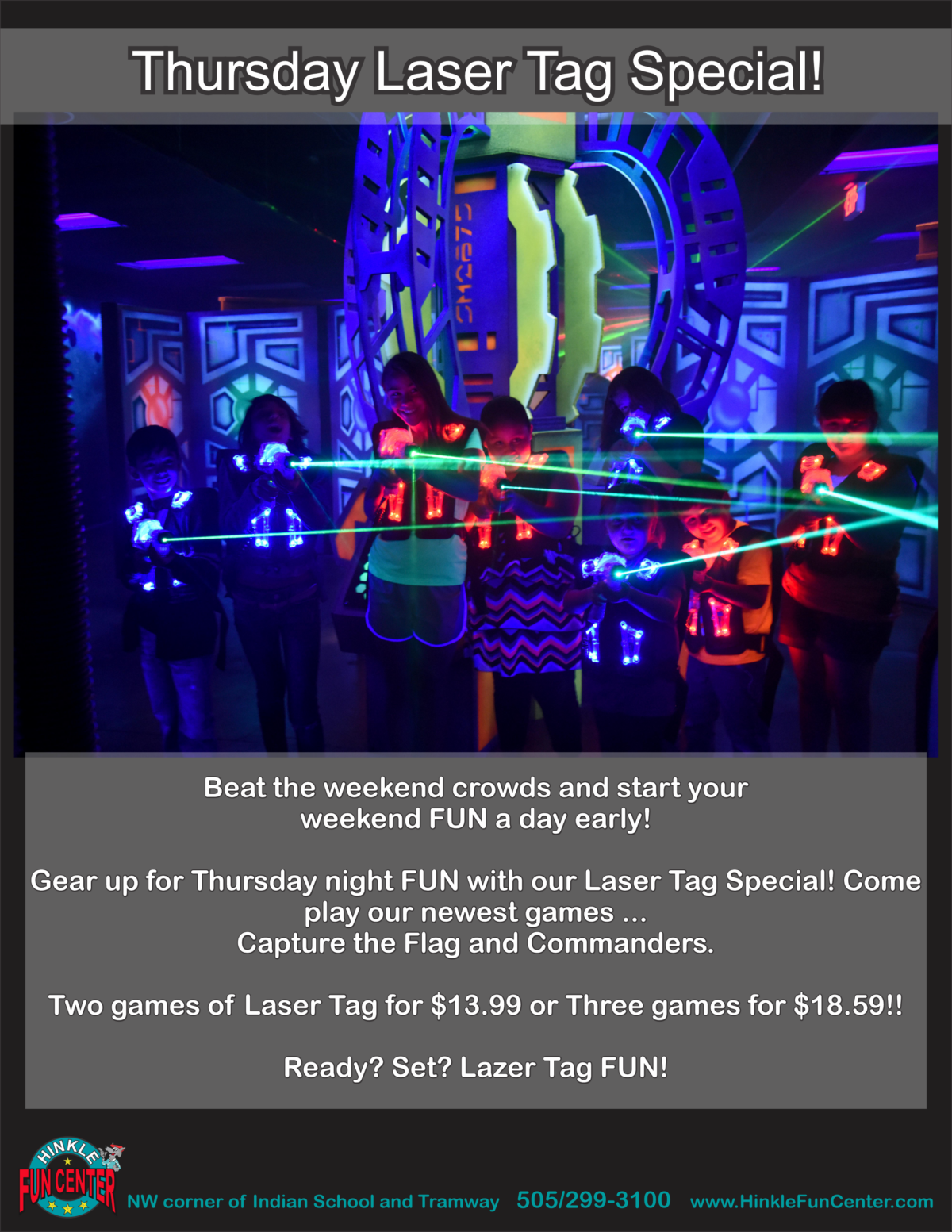 Specials | Hinkle Fun Center